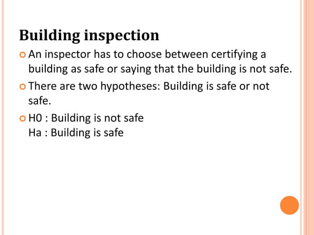 Types of error in hypothesis | PPTX | Chemistry | Science