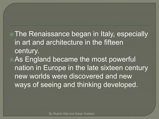 Renaissance Period | PPT