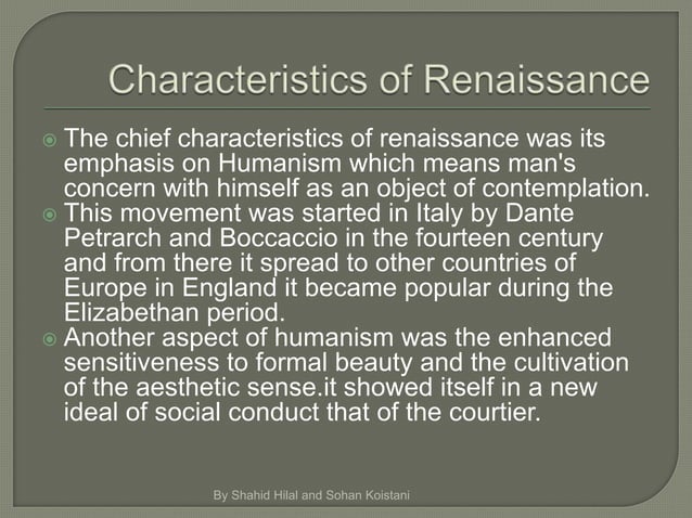 Renaissance Period | PPT