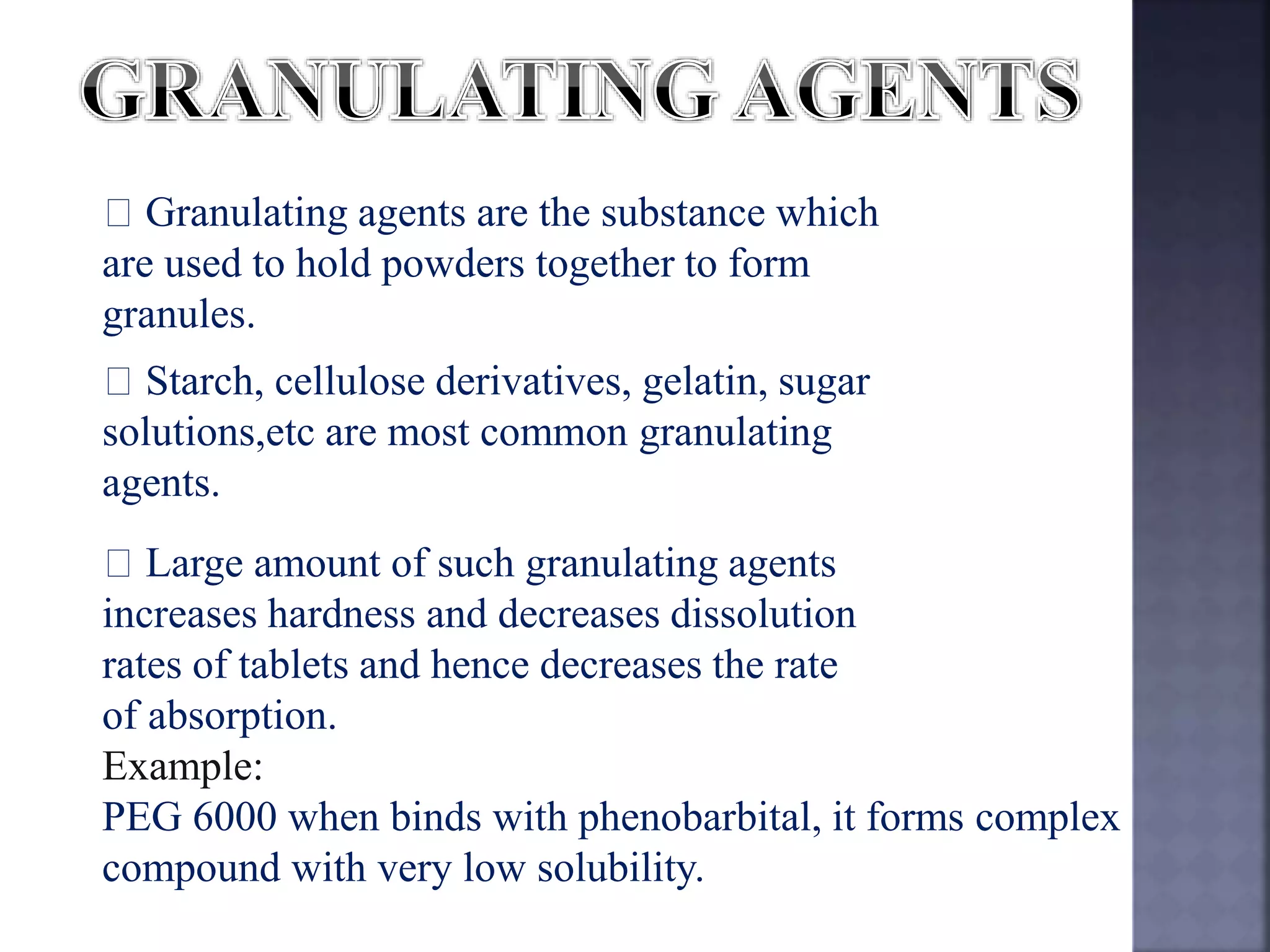 formulation factors influencing drug absorption | PPTX
