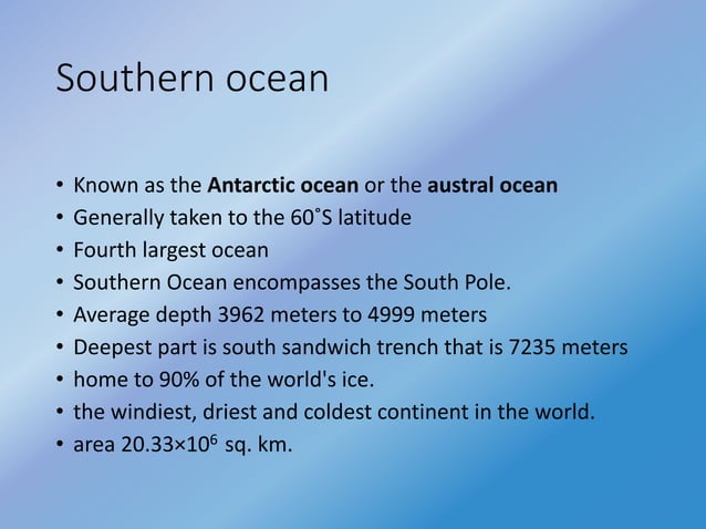 oceanography: waterland, oceans and water, composition of ocean water | PPT