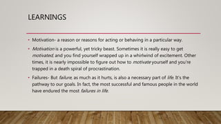 HBR ASCEND (MOTIVATION) | PPTX