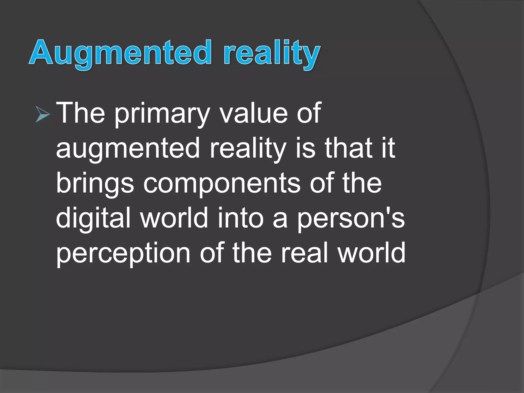 Argumented Reality. | PPTX