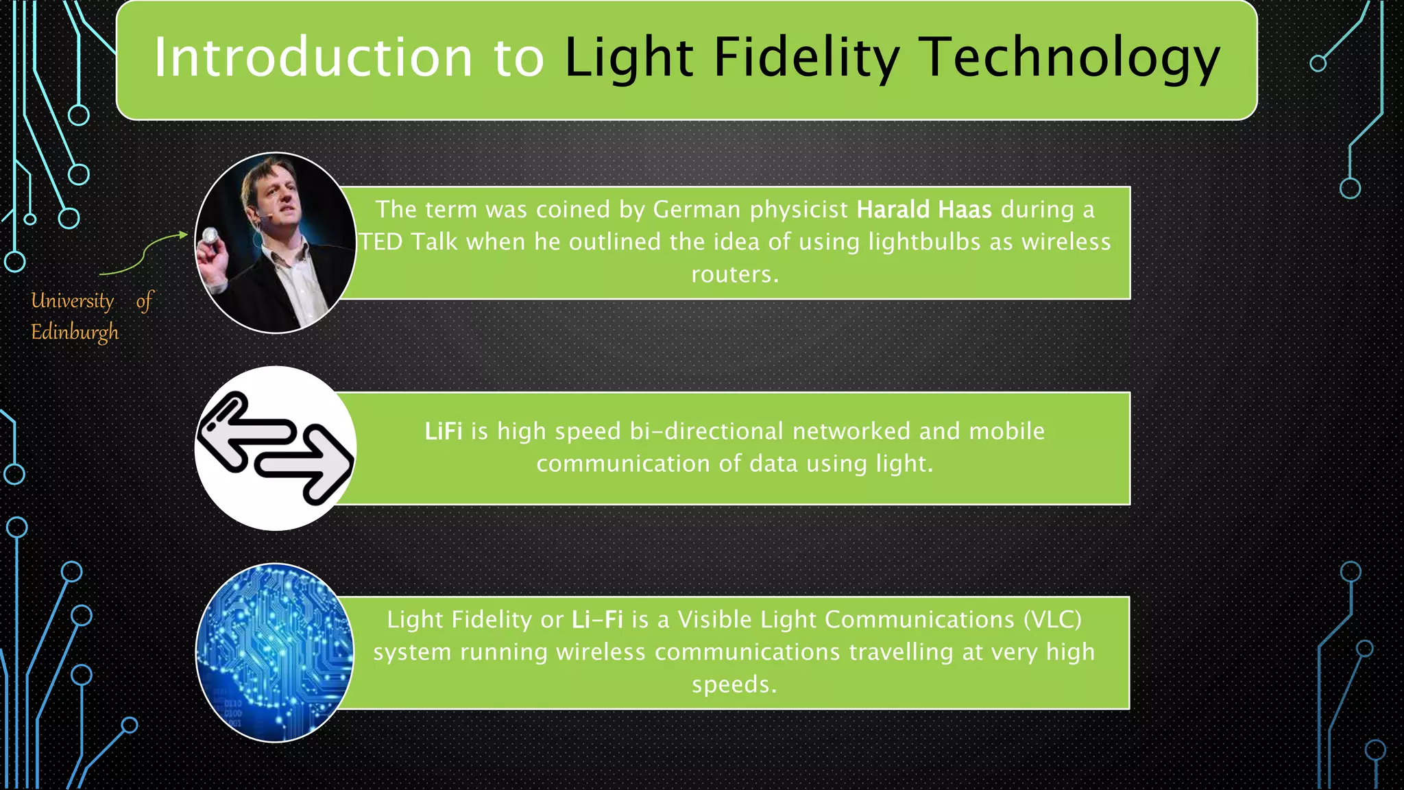 Li - Fi Technology #Seminar #ppt | PPT