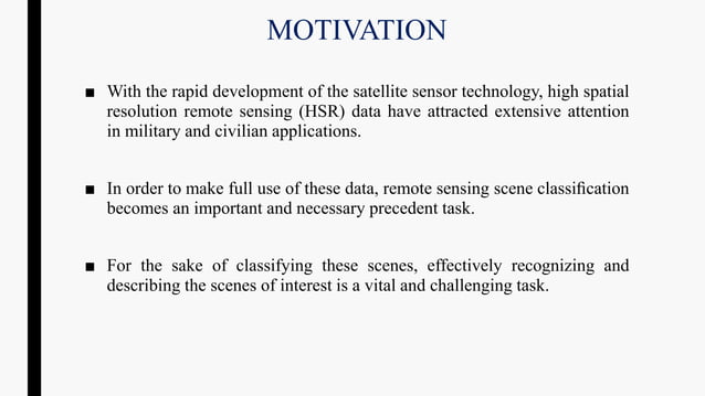 Remote Sensing Scene Classification by Unsupervised Representation Learning | PPTX