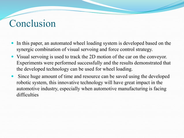 Automated Assembly Systems | PPTX