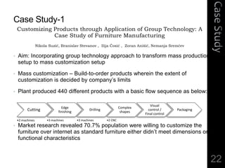 Review on GROUP TECHNOLOGY & it’s implementation | PPTX