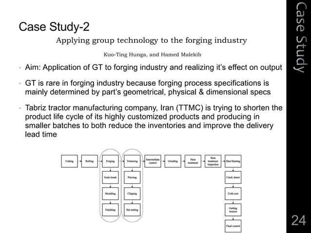 Review on GROUP TECHNOLOGY & it’s implementation | PPTX