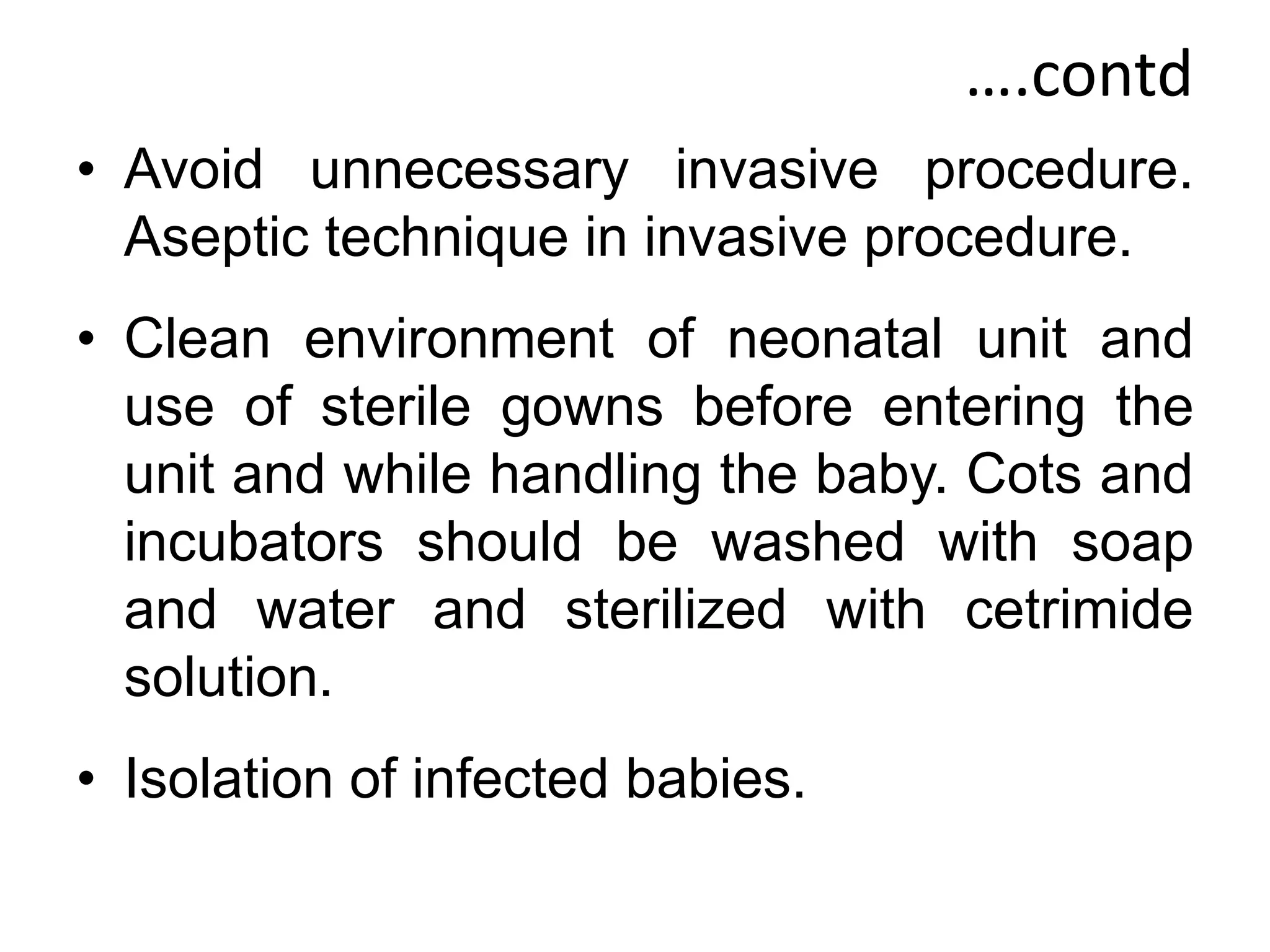 neonatal sepsis | PPTX