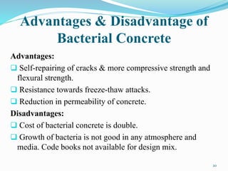 advance concrete technology | PPTX