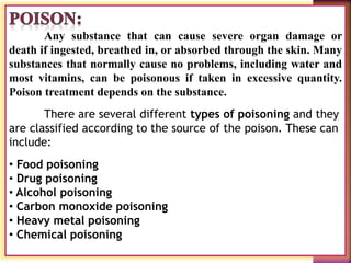 Opioid Poisoning and treatment-By Prafull Jain | PPSX