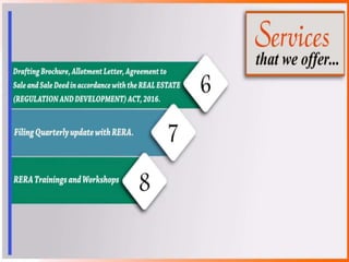 RERA FILING Simplifying rera for you - Introduction | PPTX