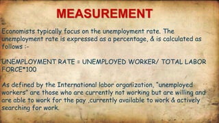Unemployment | PPTX