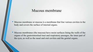 Mucoadhesive drug delivery system | PPTX