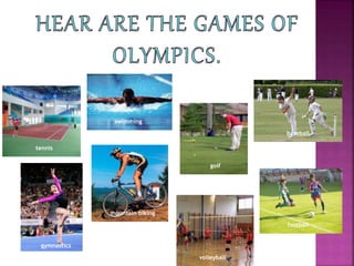 games and sports, GAMES | PPTX