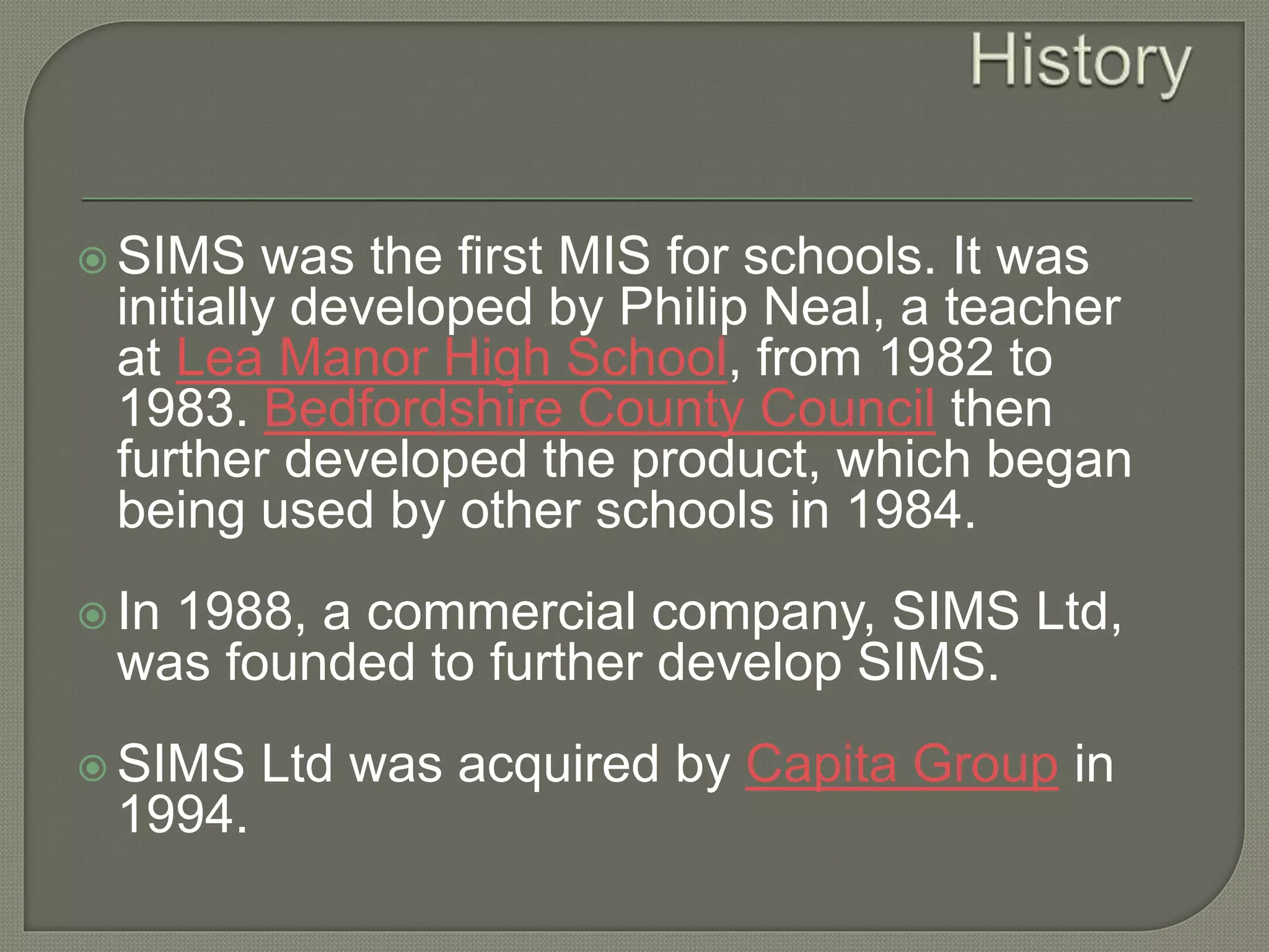 School Management Information System | PPTX