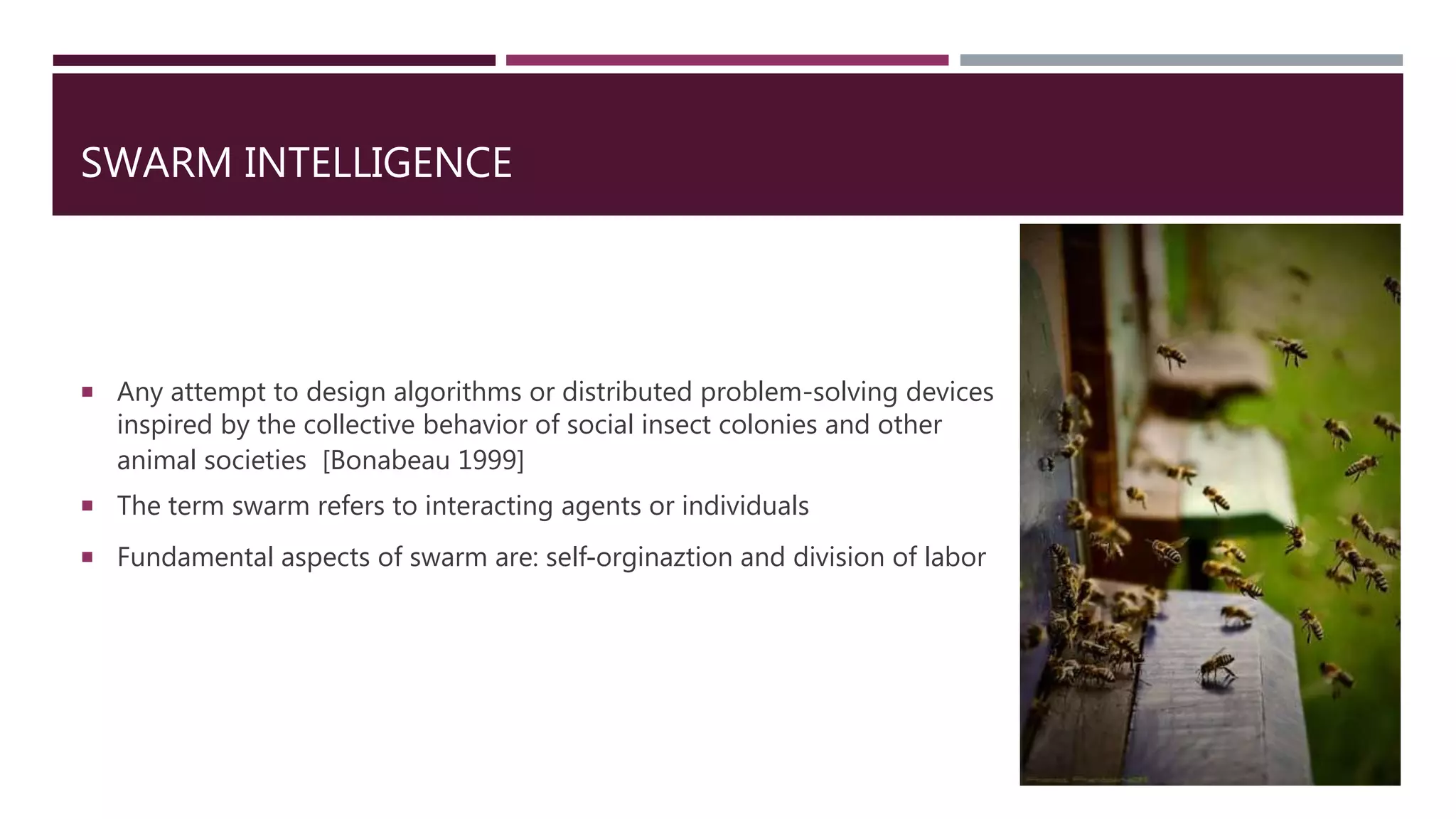 Artificial Bee Colony: An introduction | PPTX