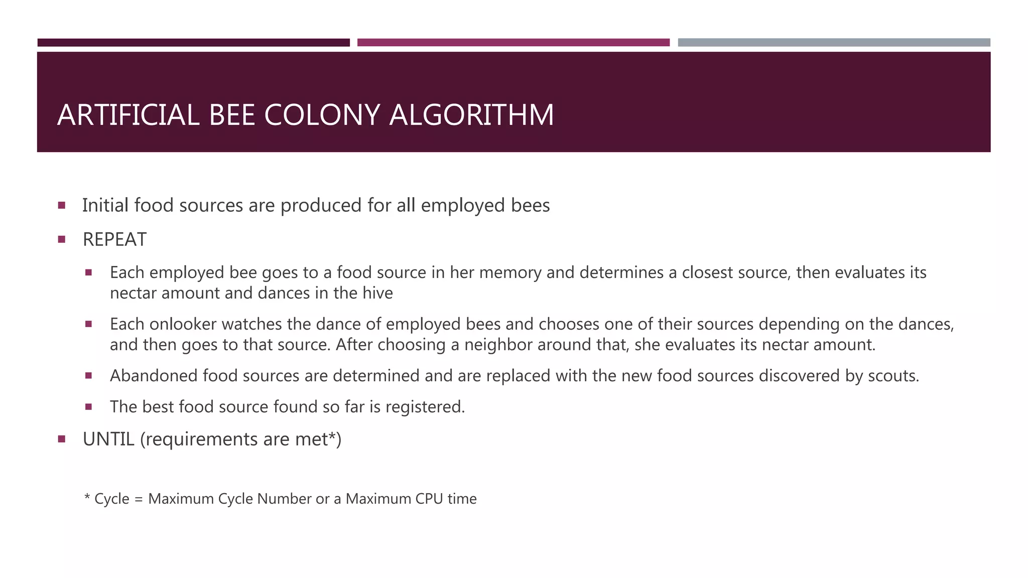 Artificial Bee Colony: An introduction | PPTX