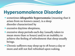 Presentation1 | PPTX | Sleep Disorders | Diseases and Conditions
