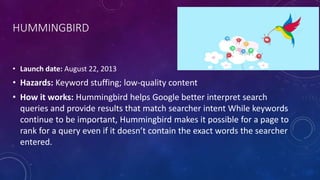 ppt presentation Google algorithm | PPTX