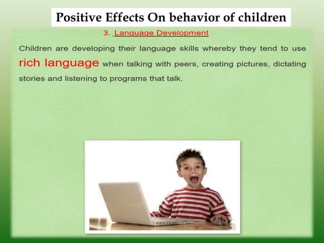 Technology Affecting the learning Behavior of Childrens | PPTX ...