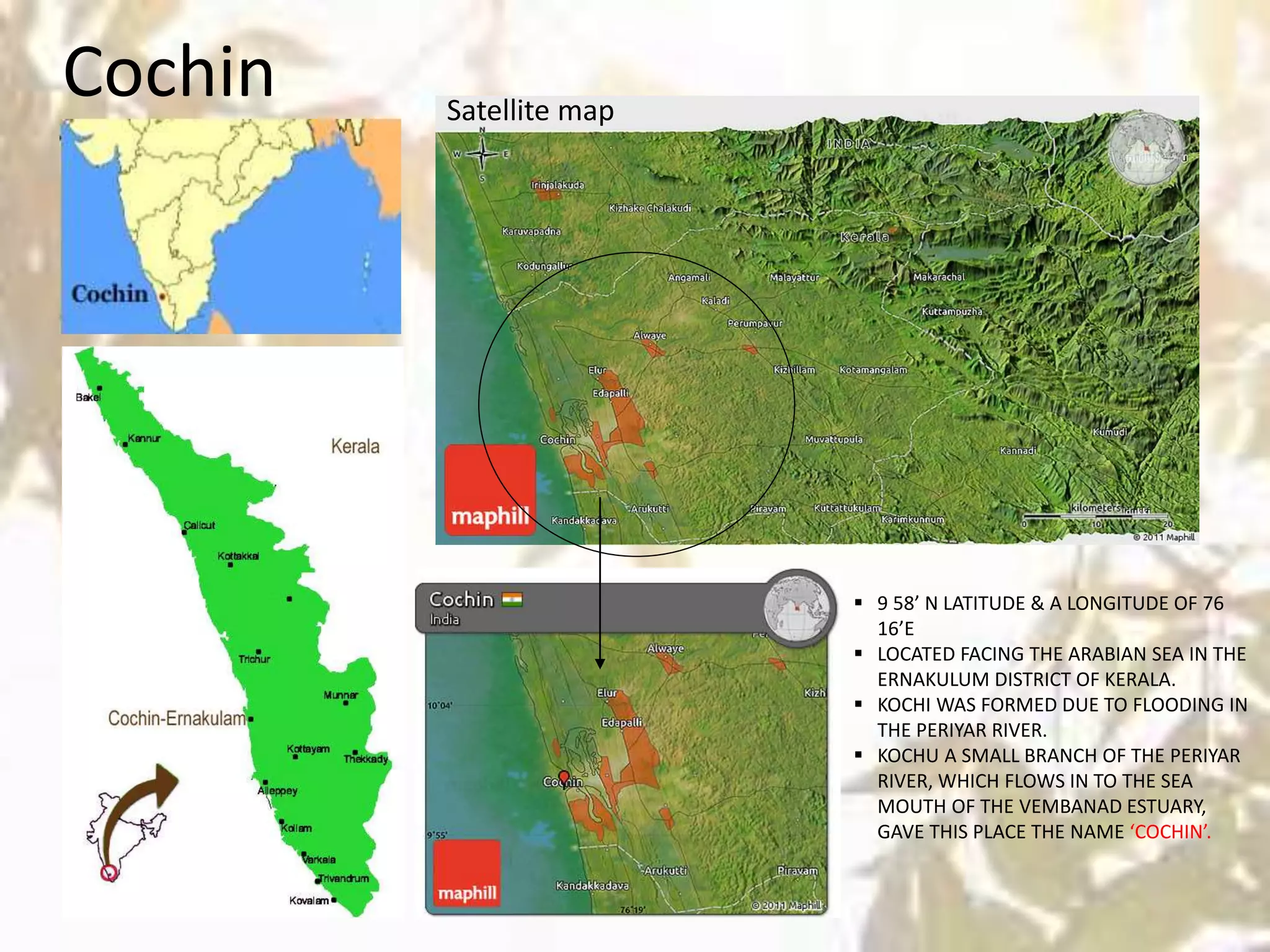 kochi : a brief | PPTX