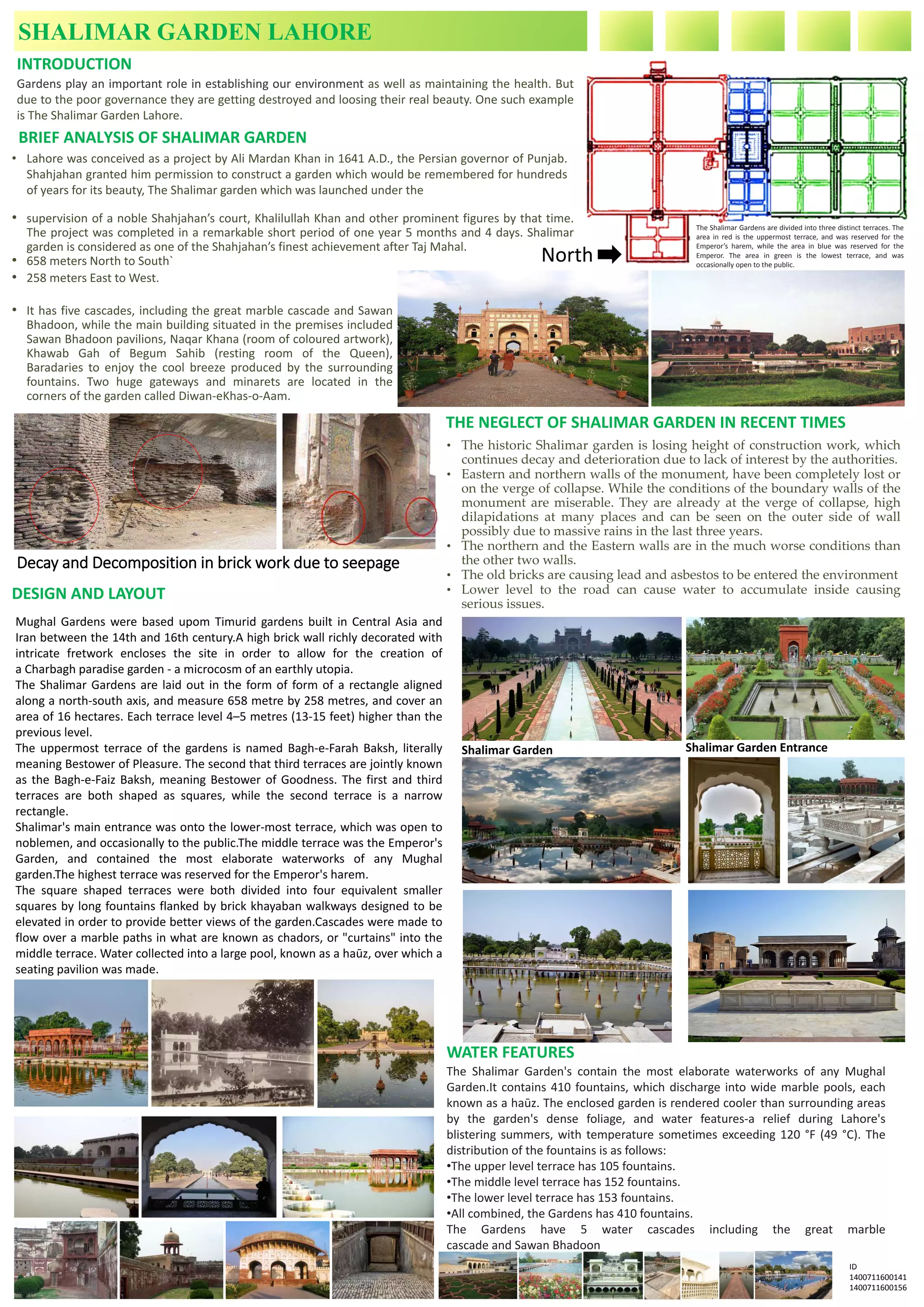 shalimar garden | PPTX