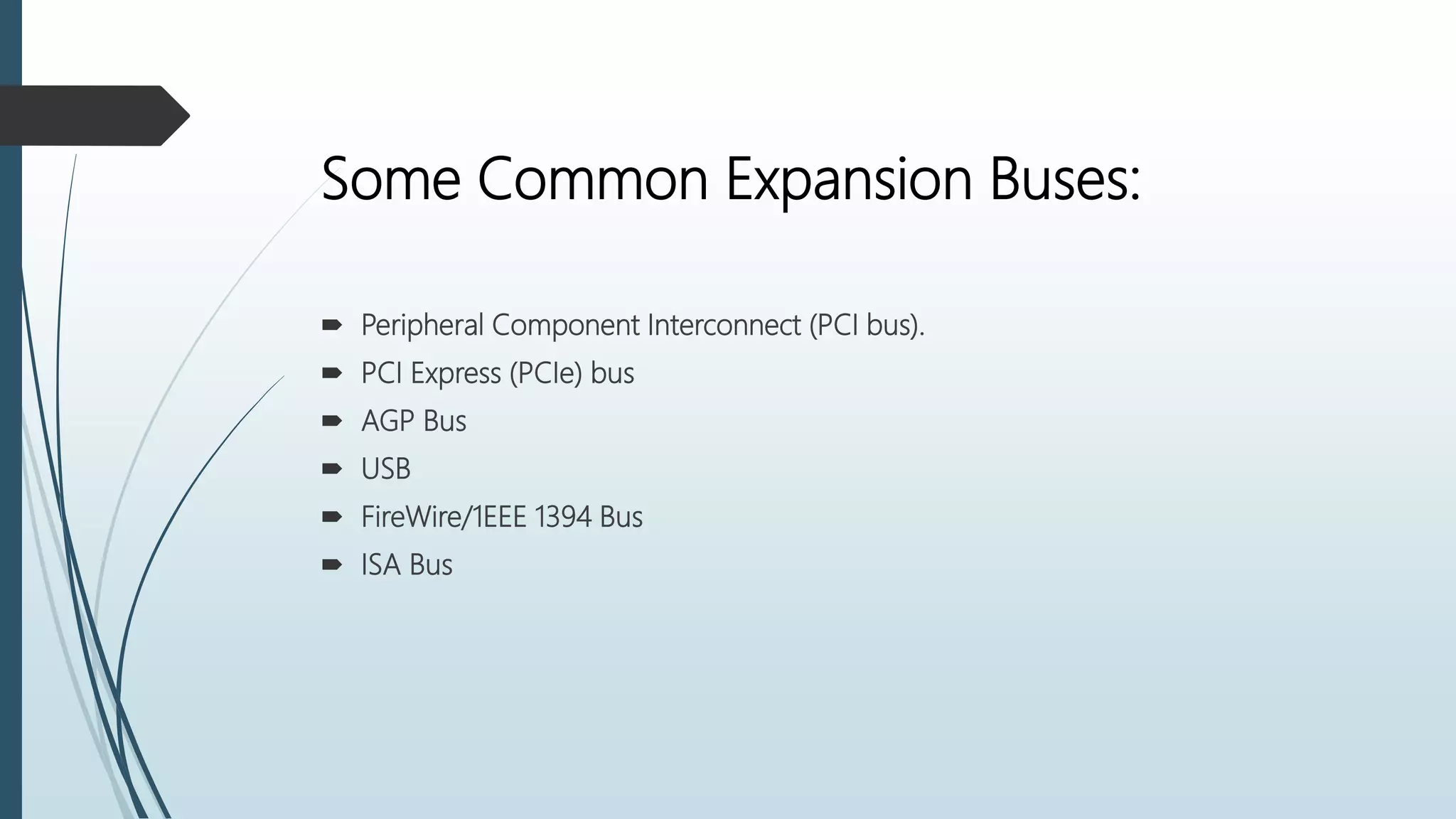 Buses And Its Types Formation | PPTX