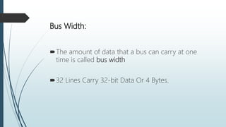 Buses And Its Types Formation | PPTX