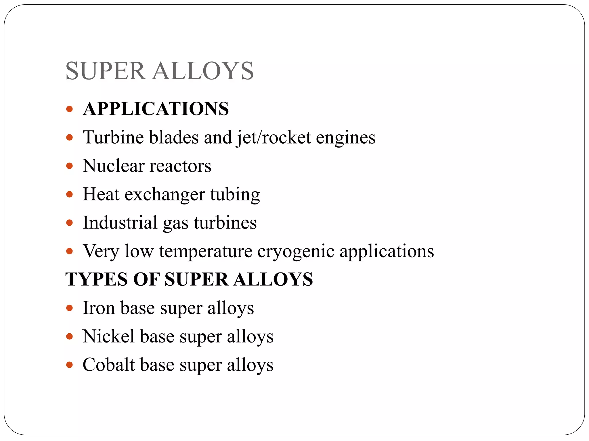 weldability study of nickel super alloys | PPTX