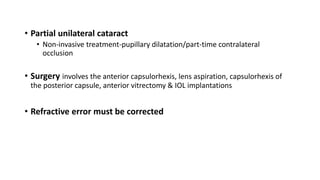 Congenital Catarct | PPTX