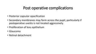 Congenital Catarct | PPTX