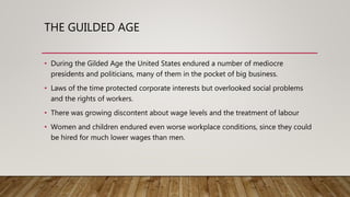 Capitalism in the US 1900 - 1940 | PPTX | Commodities | Economy