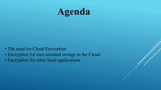 cloud computing encrypted | PPTX