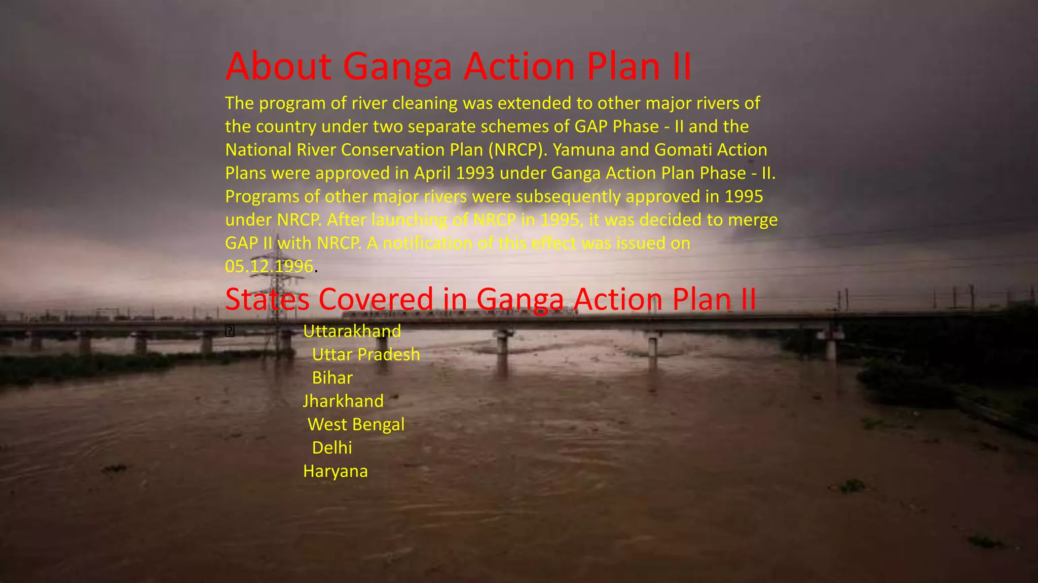 GANGA ACTION PLAN-slideshare | PPTX
