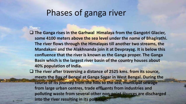 GANGA ACTION PLAN-slideshare | PPTX