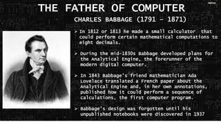 Men Behind the Computer | PPTX | Computing | Technology & Computing