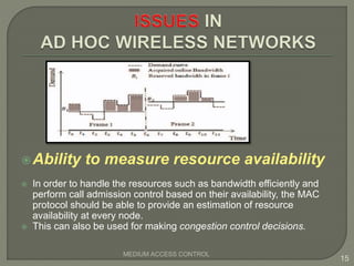 ISSUES IN AD HOC WIRELESS NETWORKS | PPTX