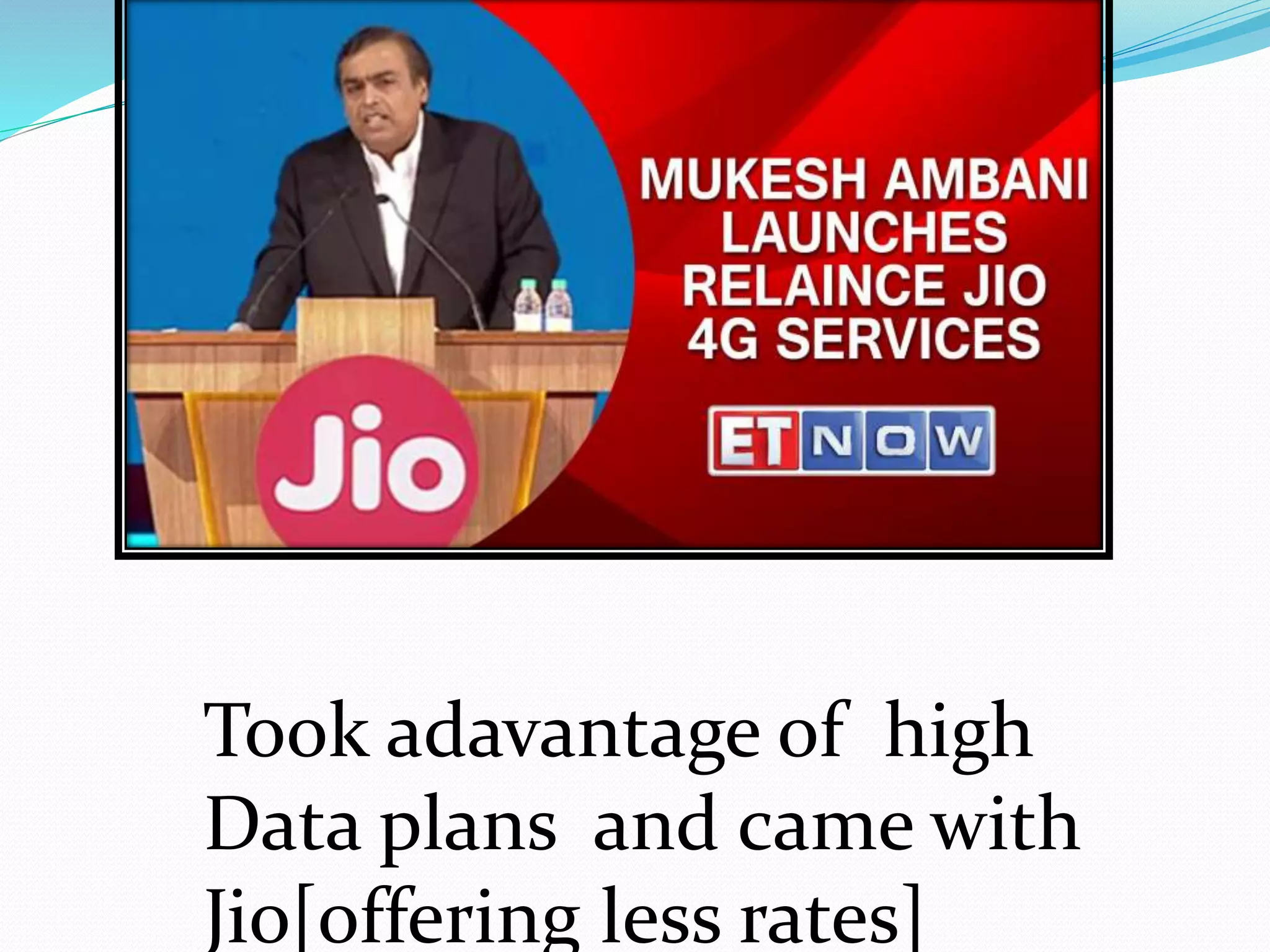 Case Study of JIO | PPTX