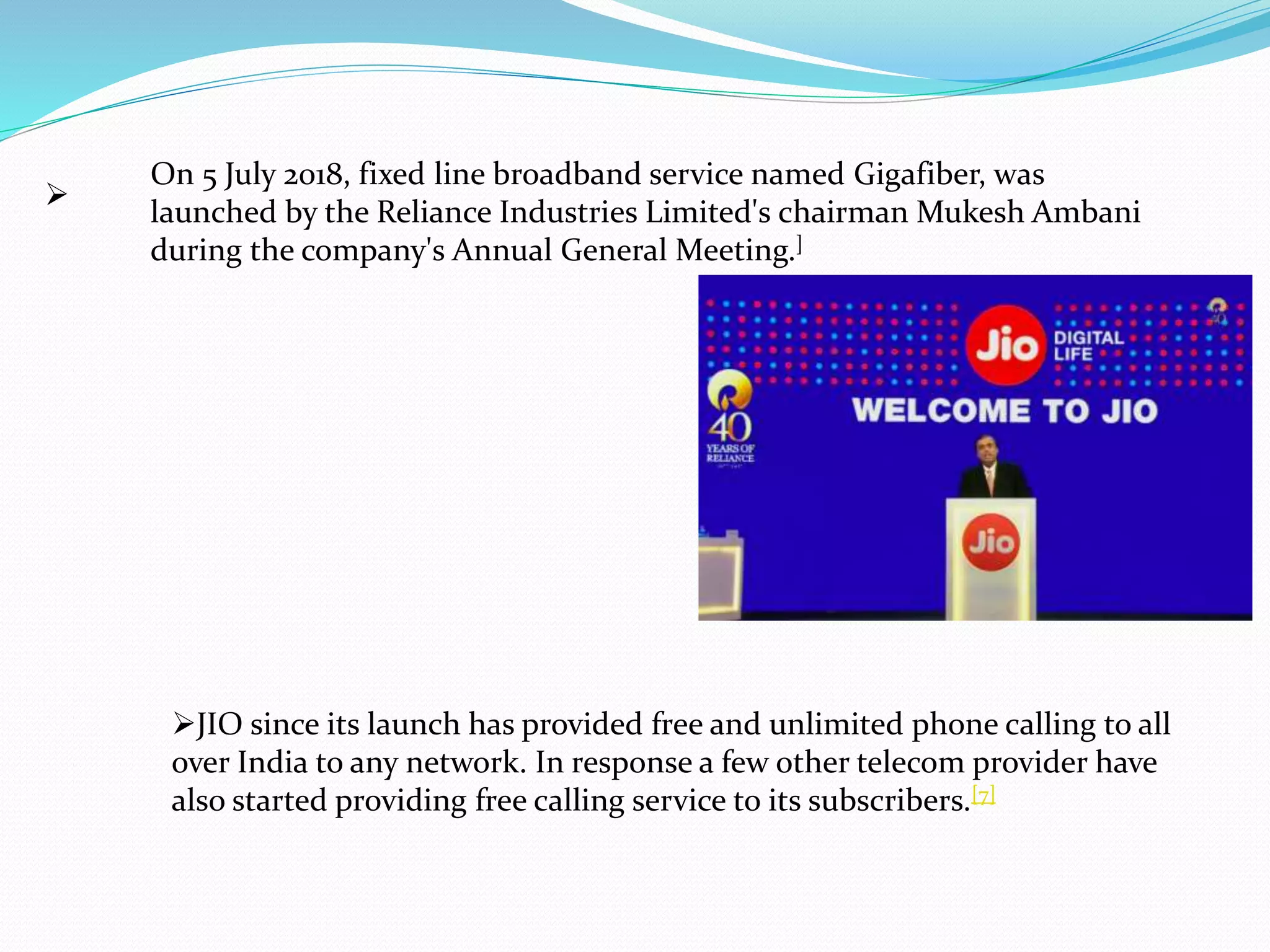 Case Study of JIO | PPTX