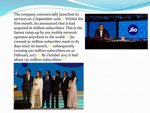 Case Study of JIO | PPTX