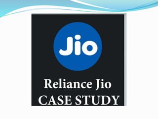 Case Study of JIO | PPTX