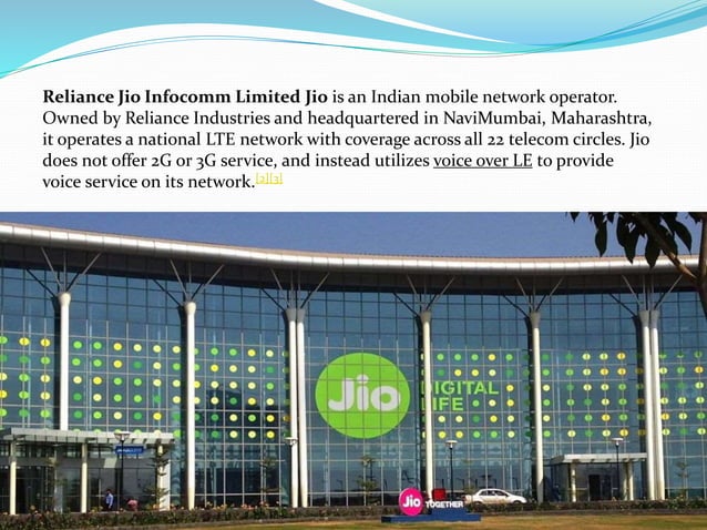 Case Study of JIO | PPTX
