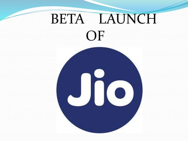 Case Study of JIO | PPTX