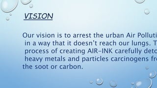 Air Ink , Po INK , KaalInk creators project | PPTX