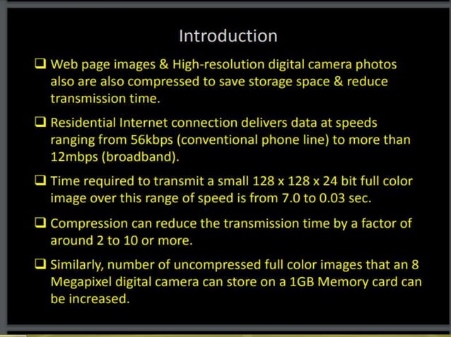 IMAGE COMPRESSION | PPT