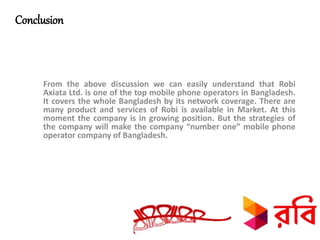 Robi Axiata Limited ppt | PPTX