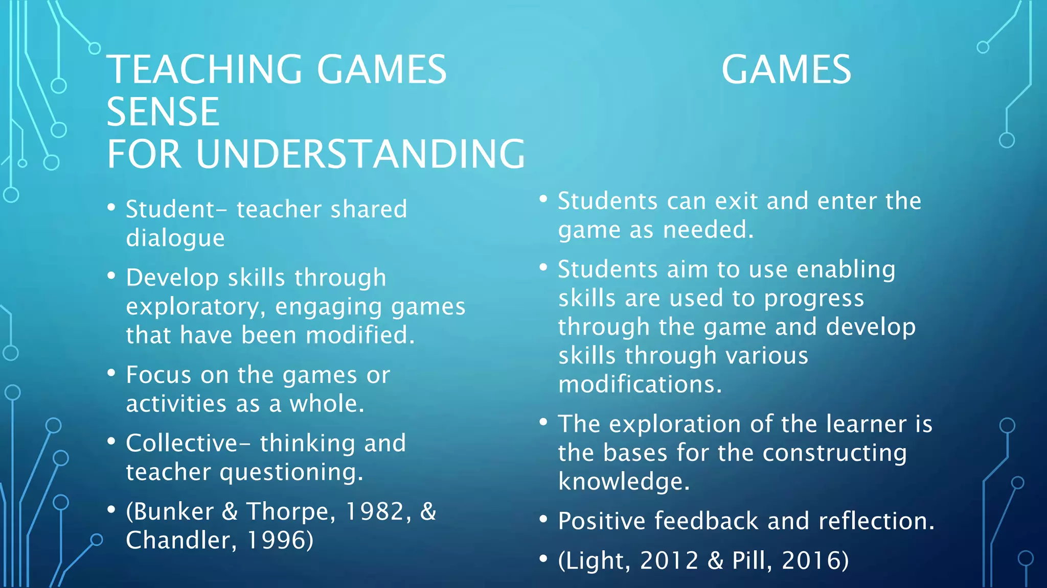 Game Sense | PPT
