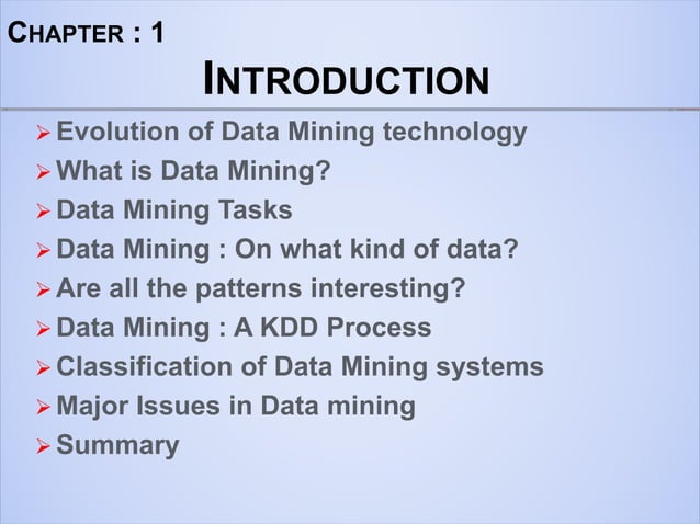 Data Mining : Concepts and Techniques | PPTX