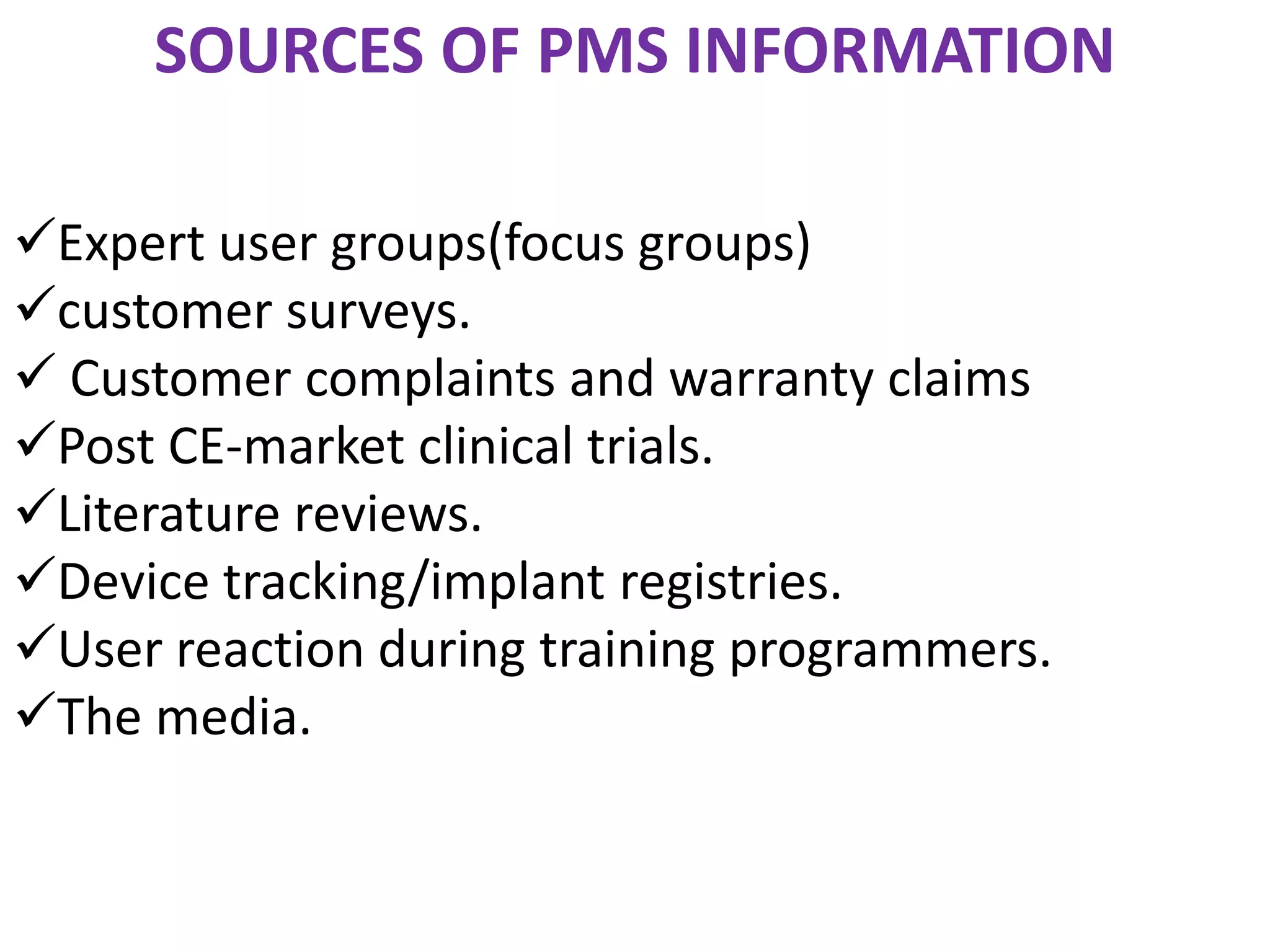 METHODS OF POST MARKETING SURVEILLANCE | PPTX